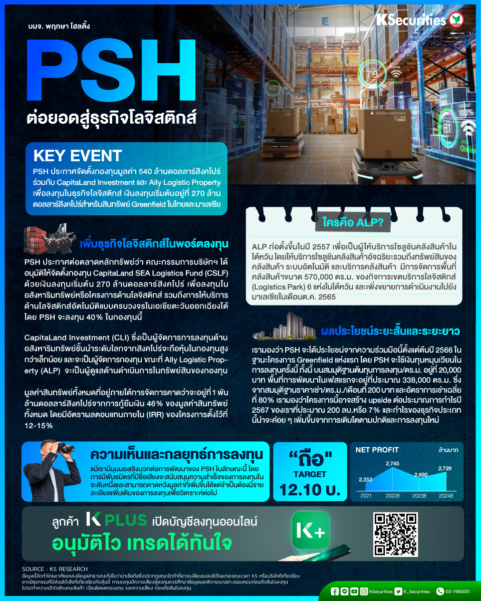 Company Analysis - หลักทรัพย์กสิกรไทย