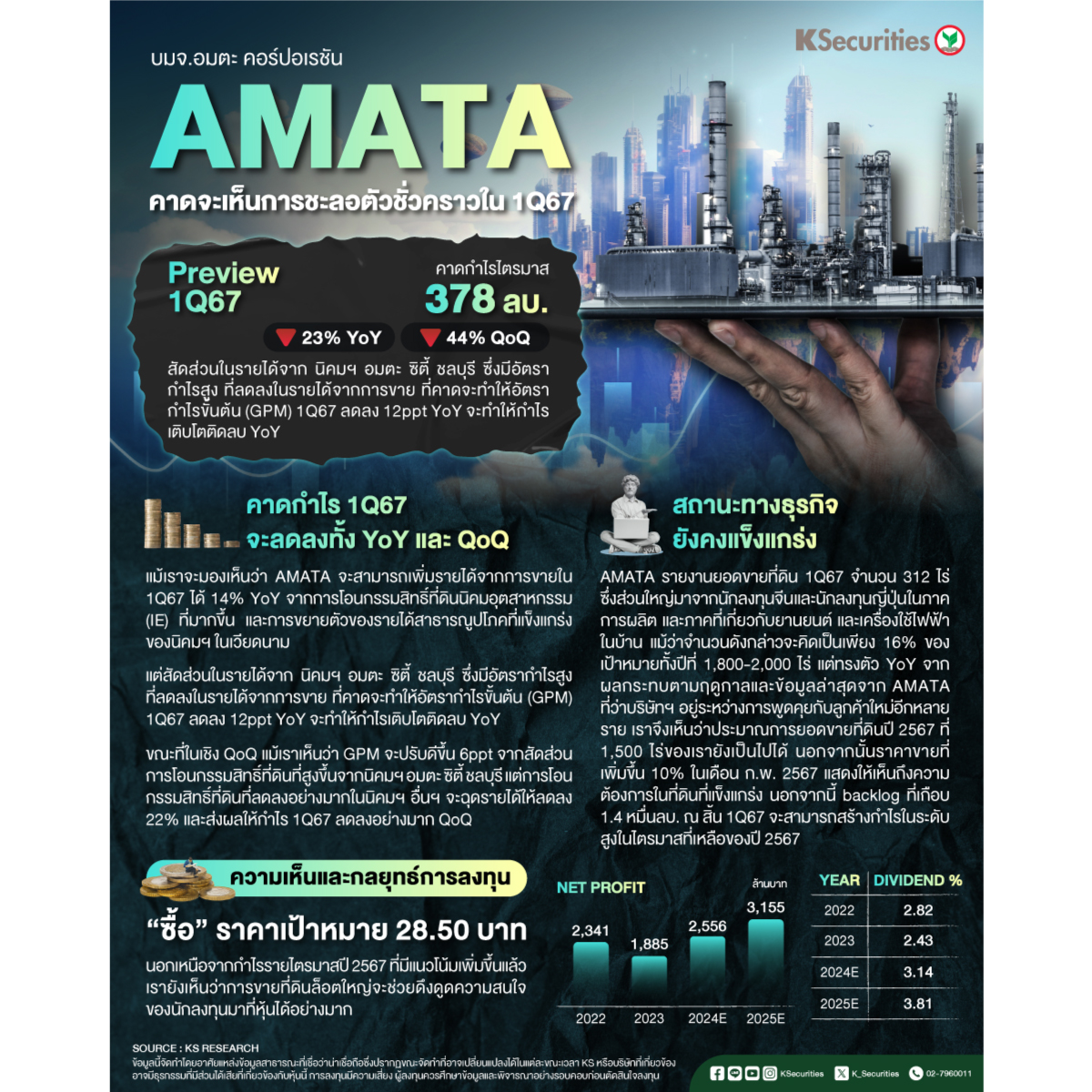 Company Analysis - หลักทรัพย์กสิกรไทย