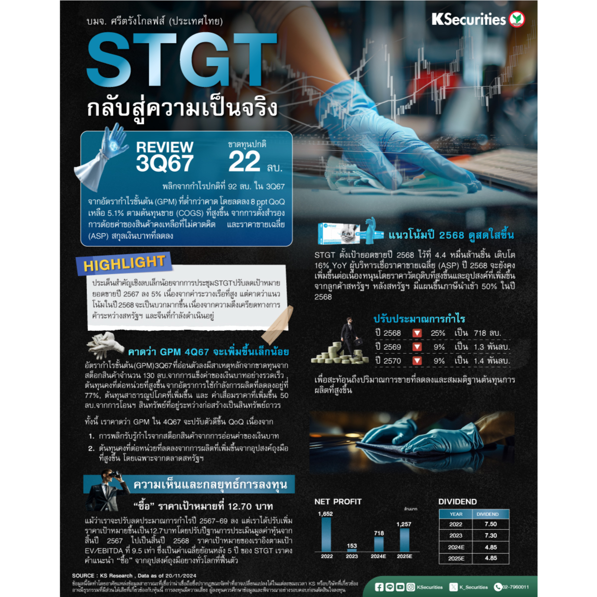 Company Analysis - หลักทรัพย์กสิกรไทย