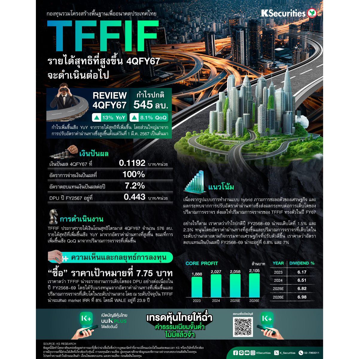 Company Analysis - หลักทรัพย์กสิกรไทย