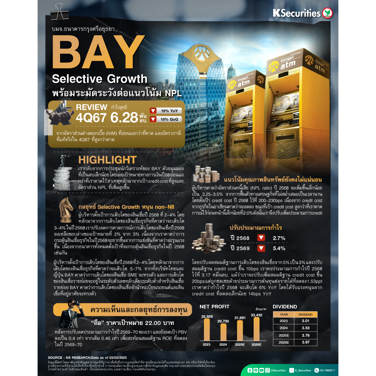 Company Analysis - KSECURITIES